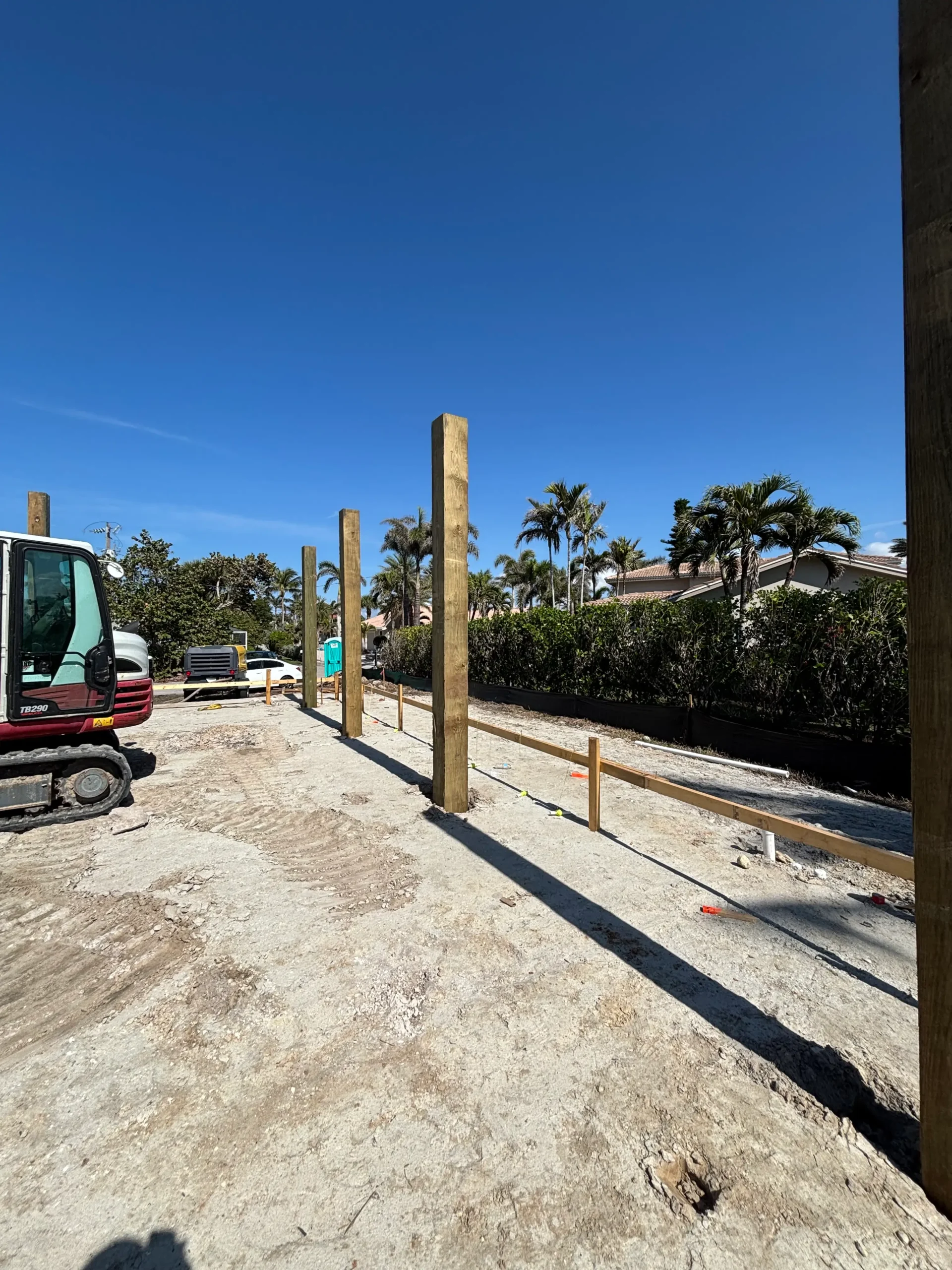 Timber/Wood Piles? - Stovall Foundation Systems Pressure Treated Timber ...